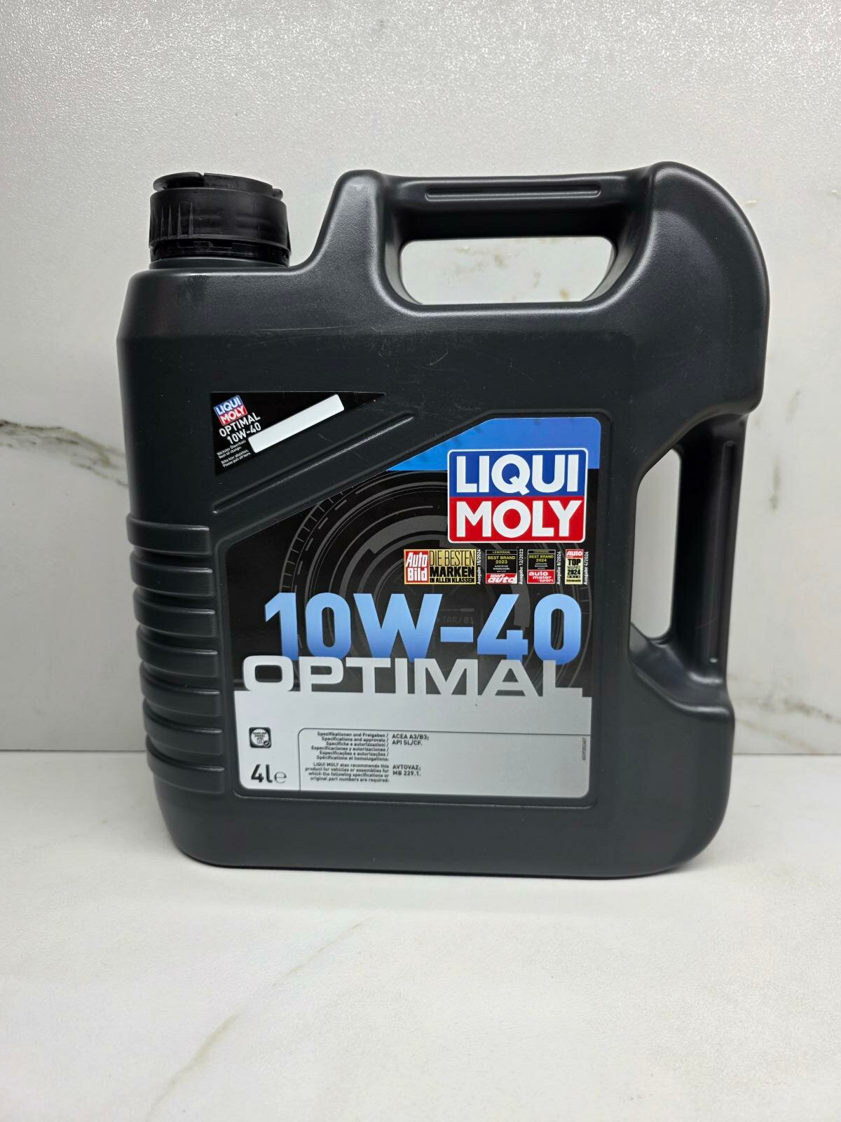 Полусинтетическое моторное масло 4л 10W-40 LIQUI MOLY Optimal 3930