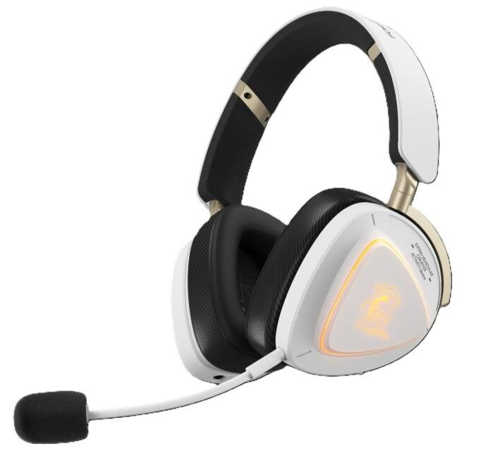 90YH04C0-BHUA10 Гарнитура ASUS ROG DELTA II-KJP/WHT, 2.4GHz, Bluetooth, 3.5mm, 315g, 20Hz~20kHz, RGB Lighting, White