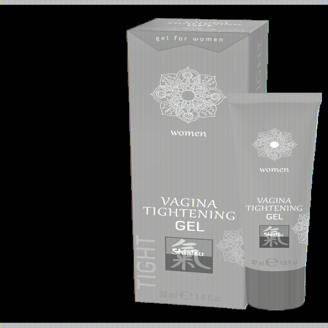 Интимный сужающий гель Shiatsu "Vagina Tightening Gel" для женщин, эффект сужения мышц, прозрачный, флакон 30 мл