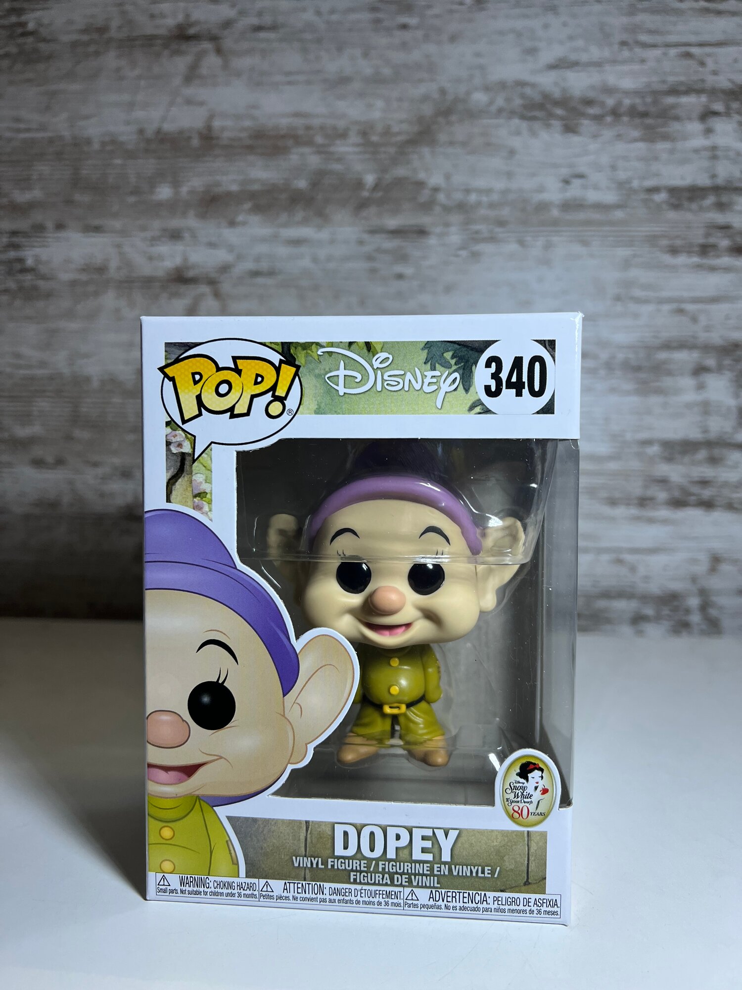 Funko pop, Dopey Disney, фигурка Фанко, 10 см Vinyl figure от Funko
