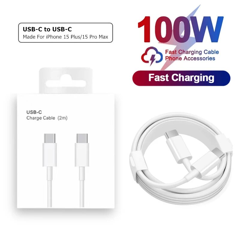 10 x USB-C - USB-C кабель 1м, 100W PD