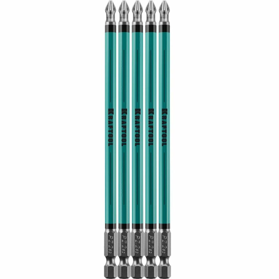 Бита KRAFTOOL Optimum Line PH2, 150 мм, тип E, 5 шт/уп (26122-2-150-5), 1711817