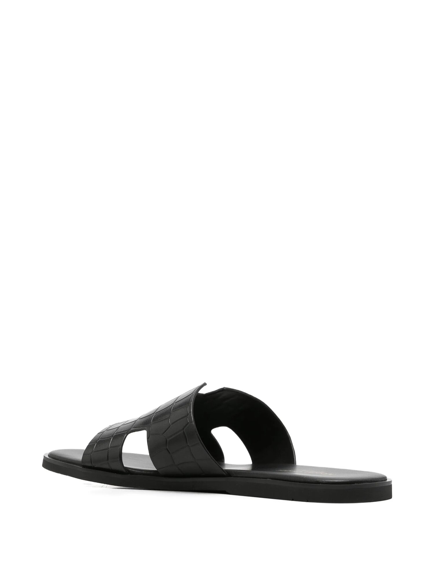 Сандалии Alberto Gozzi Croc-effect cut-out sandals, размер 43 — фото 1