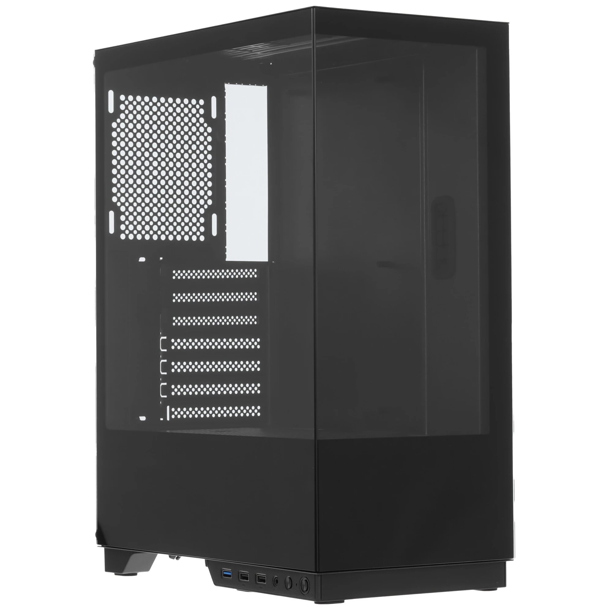 Корпус Defender MIDITOWER Hyper Hub ATX W/O, (25131), черный