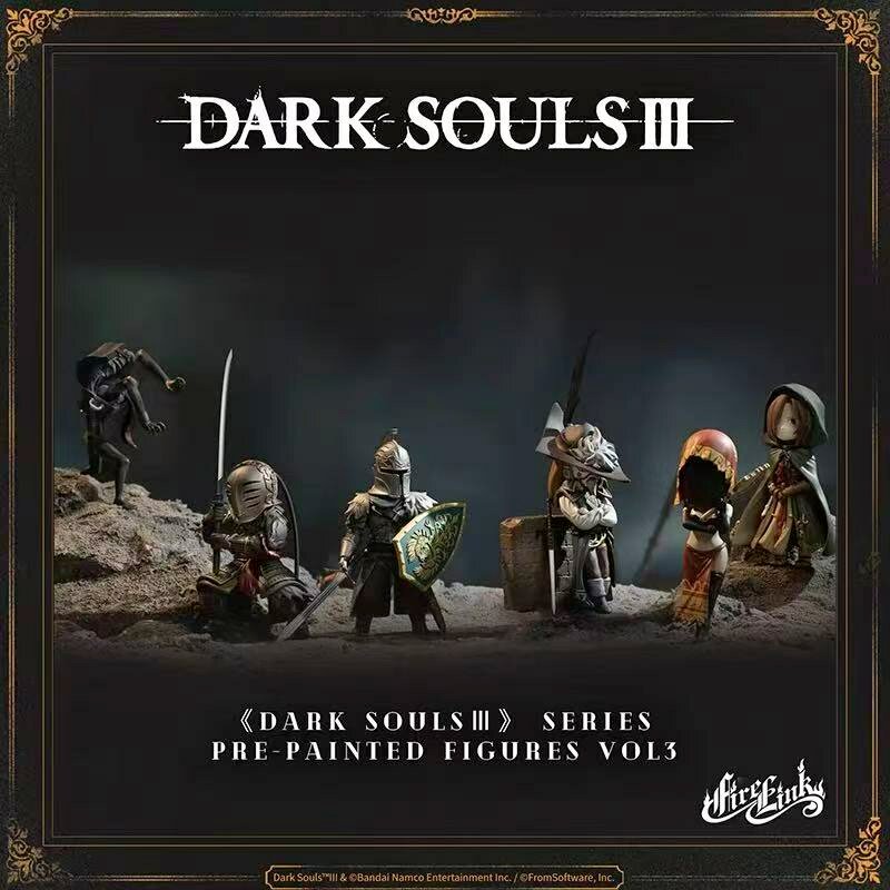 Actoys Дарк соулс/Dark souls-3 фигурка, слепая коробка,11cm, Полный комплект из шести штук(Новая коллекция 2024 года)