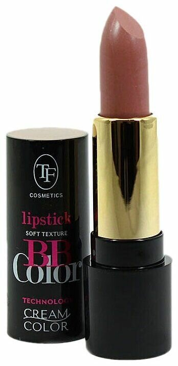 TF Cosmetics Помада для губ кремовая Bb Color Lipstick, тон 107 Натуральный беж