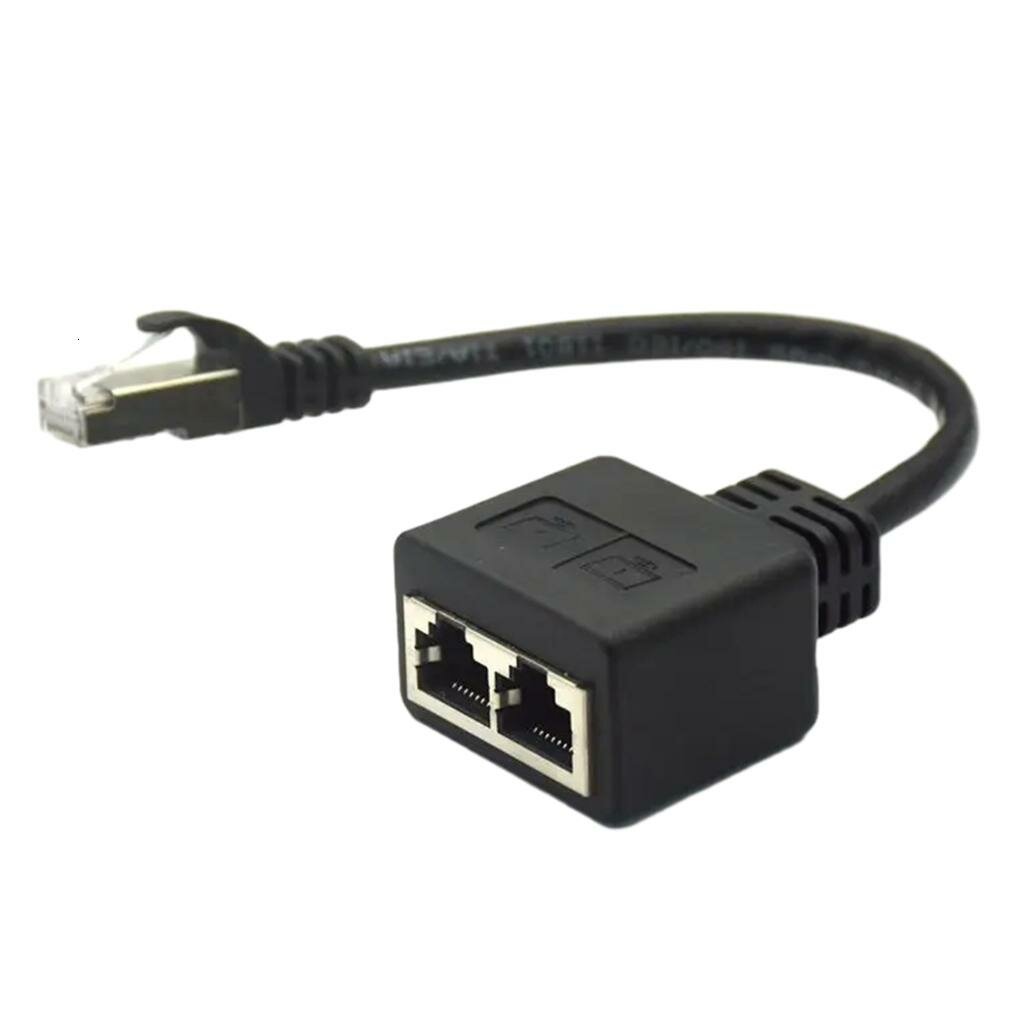 Разветвитель RJ45 (мужской–два женских)