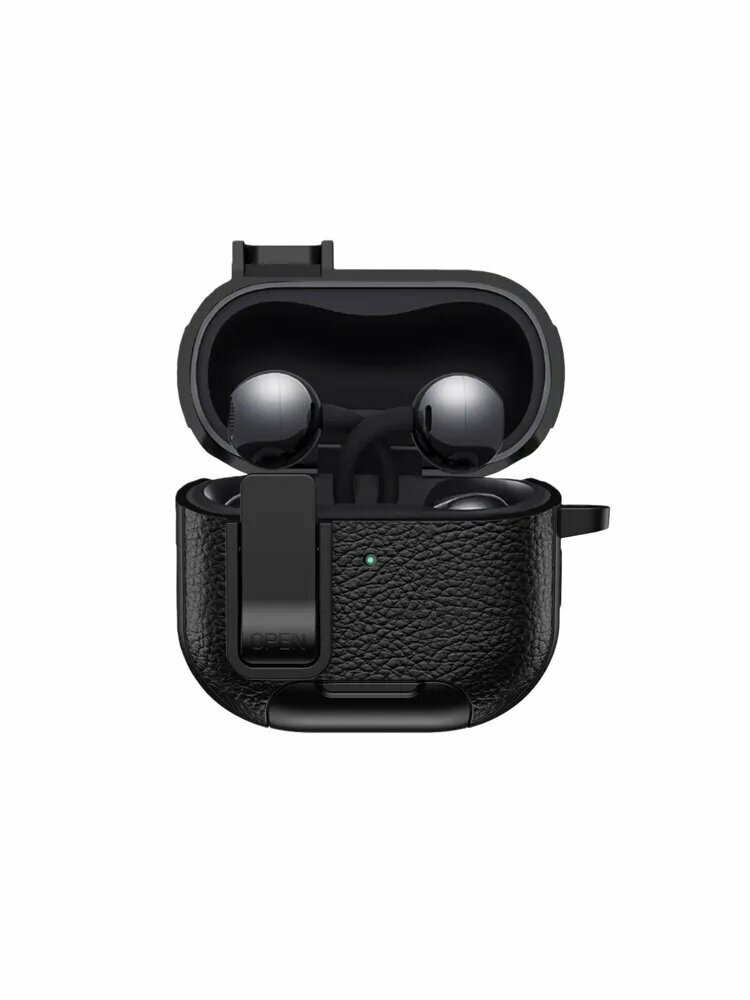 Чехол для Huawei FreeClip 2, с магнитным замком и карабином