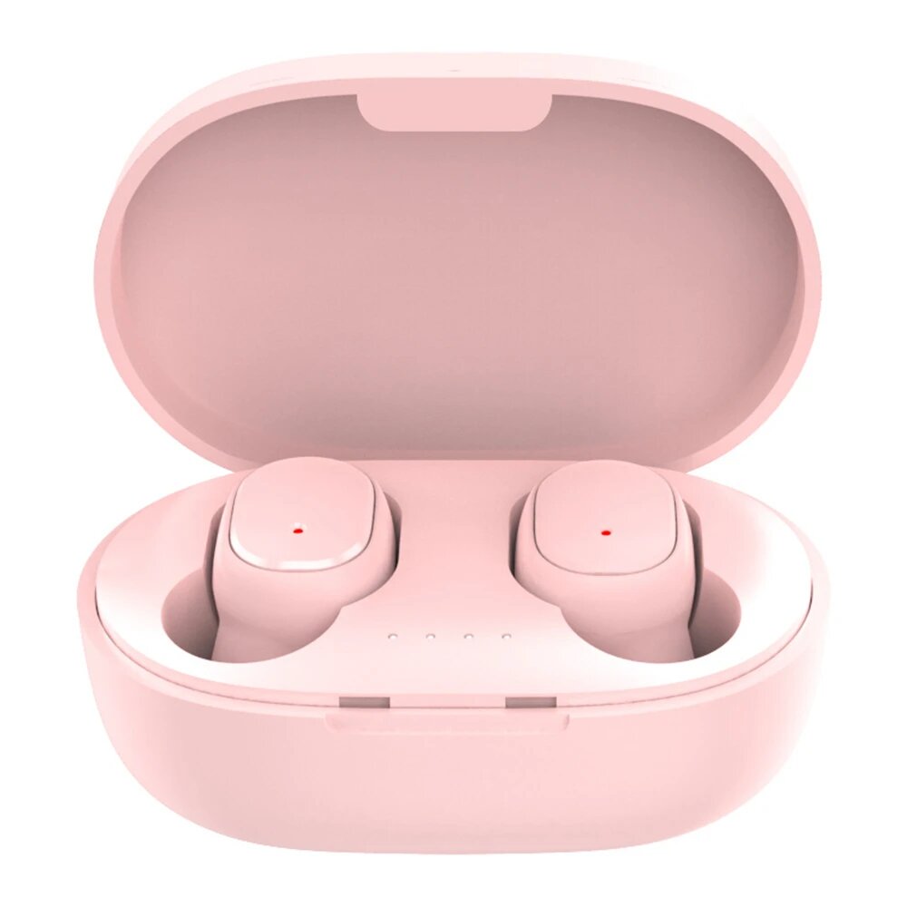 Беспроводные наушники Pink A6S Bluetooth
