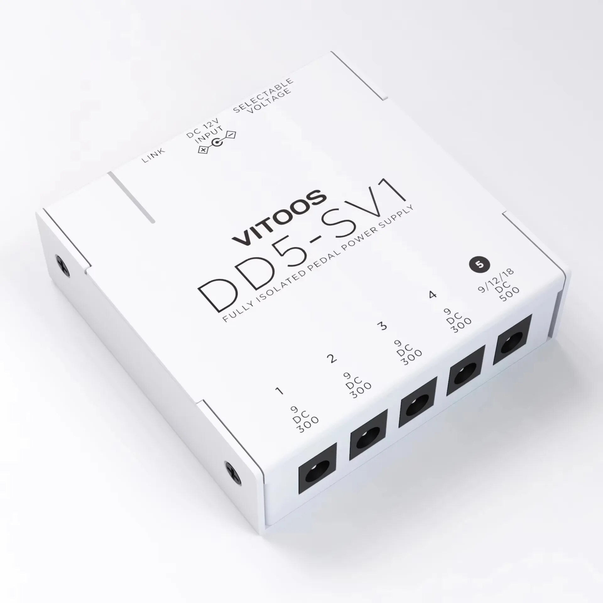 Блок питания VITOOS DD5 SV1 EU plug для гитарных эффектов