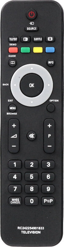 Пульт Philips 242254901833 (RC2143604/01) / RC242254901833