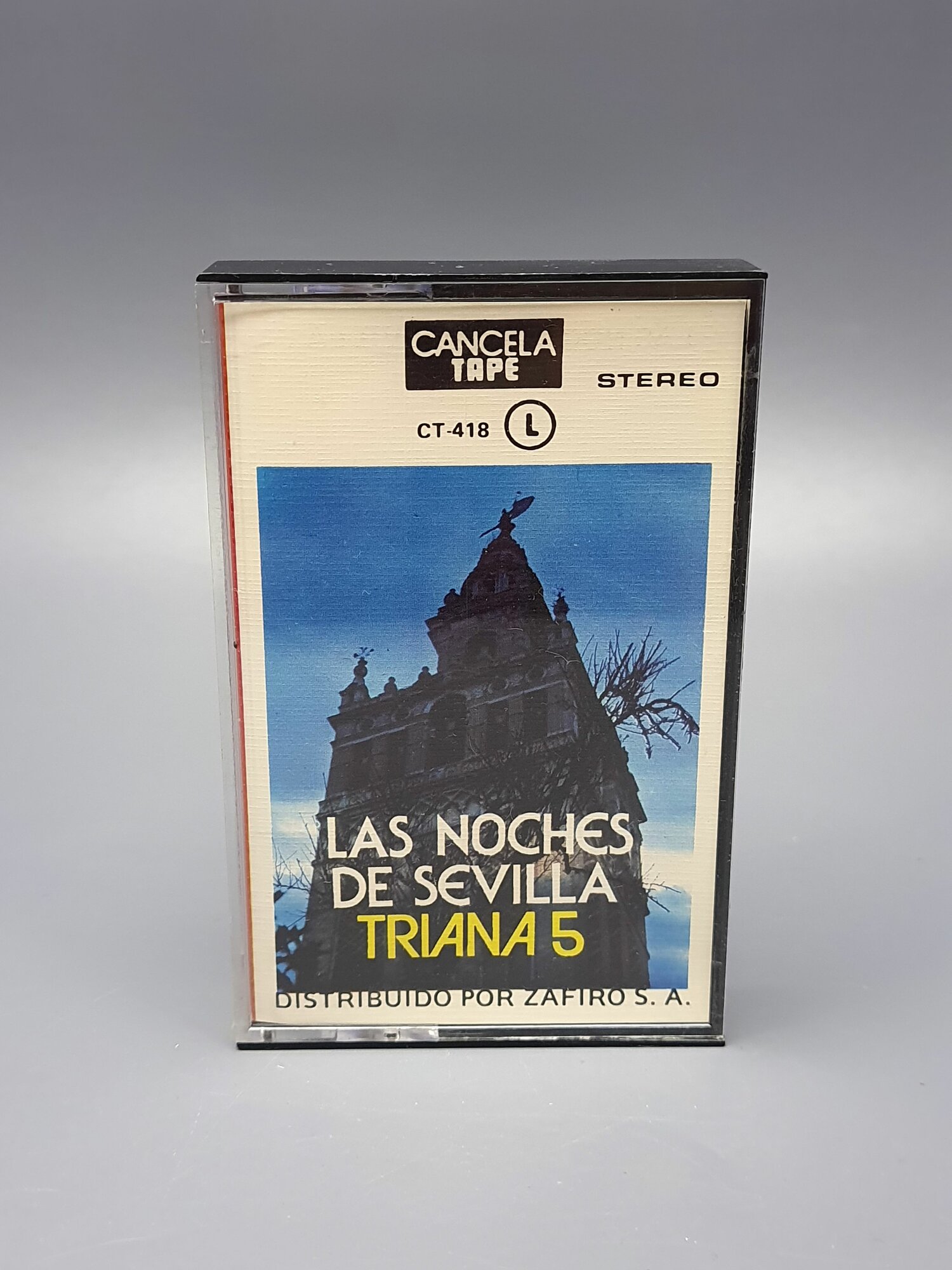 Аудиокассета с записью Triana 5 "Las Noches De Sevilla", Испания, 1978 г.