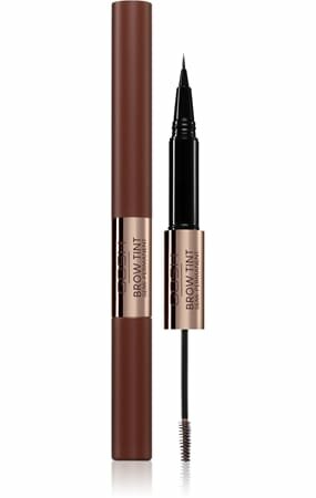 Гель для бровей Gosh Brow Tint, темно-коричневый, 2.9 г