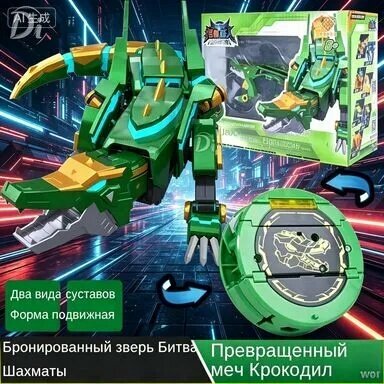 Детская трансформирующаяся игрушка, две формы, подвижные суставы, игрушка для мальчиков.