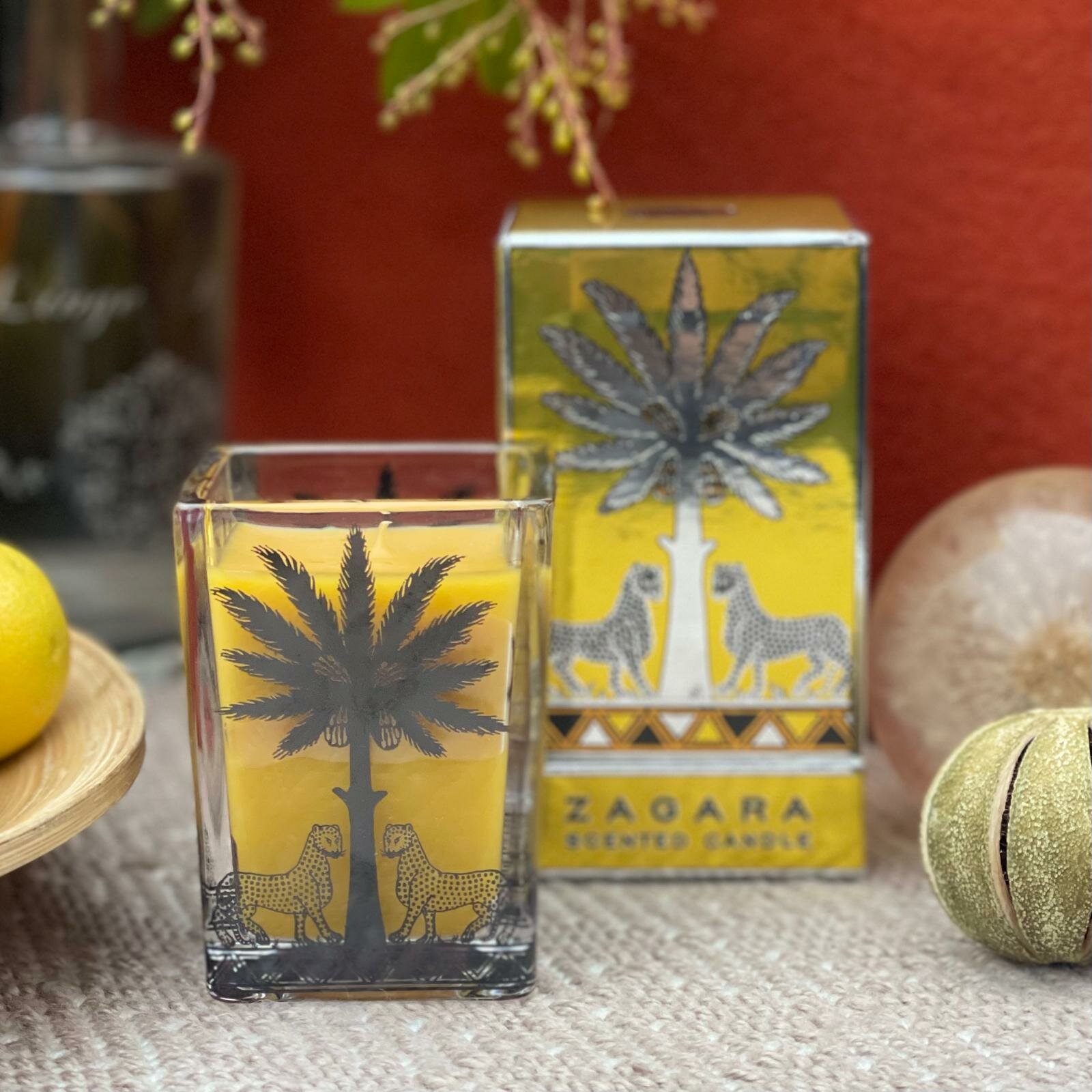 Ortigia Подарочная свеча Zagara Square Candle, 170 г