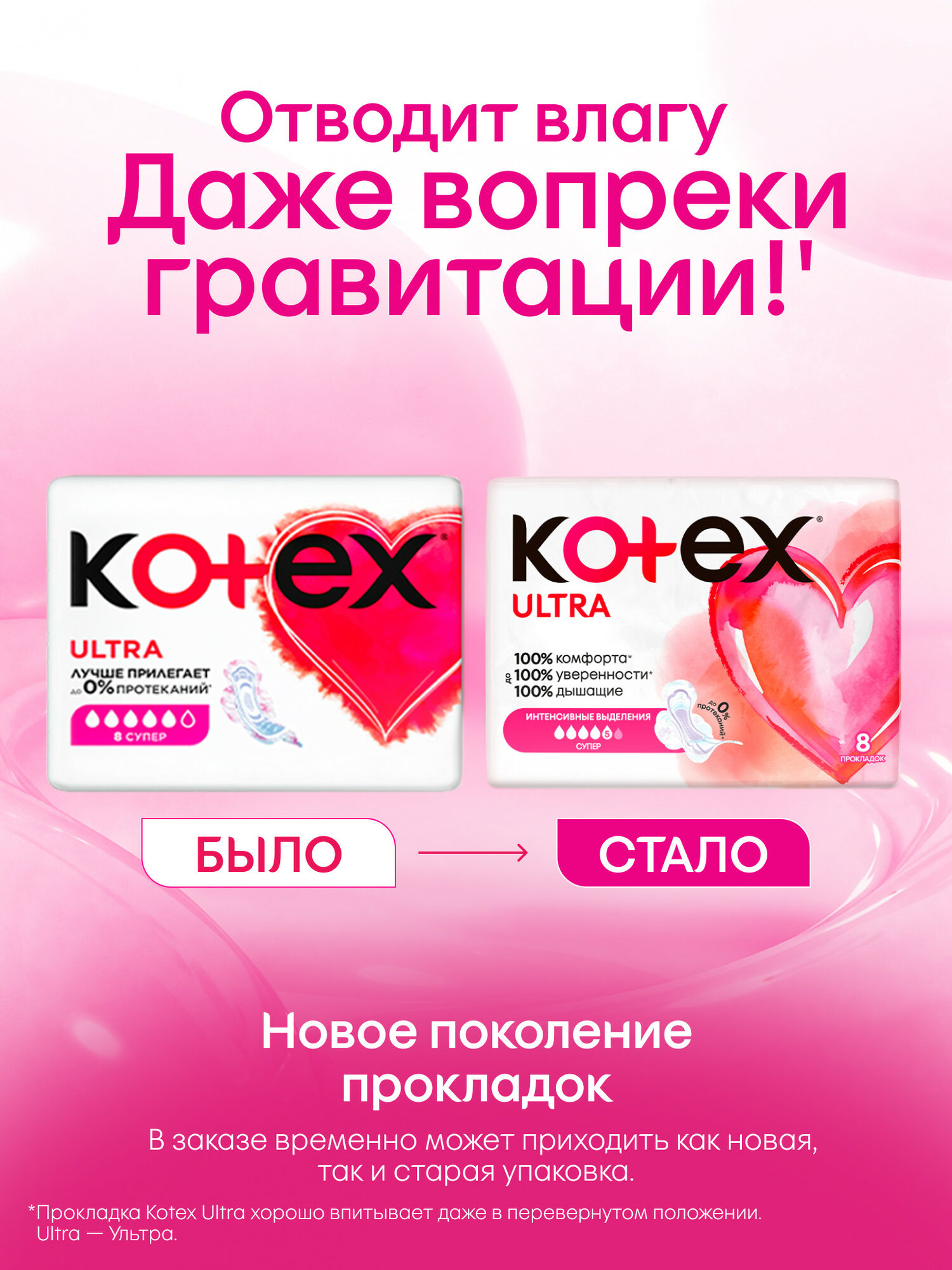 Прокладки женские гигиенические Kotex Ultra Супер, 5 капель, 32 шт