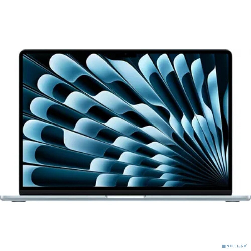 Apple MacBook Air 15-inch 2026 [MDVQ4LL/A] (клав. РУС. Грав.) Sky Blue 15.3" Liquid Retina {(2880x1864) M5 10C CPU 10C GPU/16GB/512GB SSD/рекоменд. переходник 11028658/11134081}