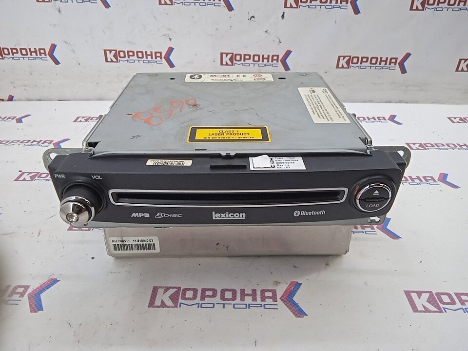 Магнитола модуль головного устройства Hyundai Equus второго поколения (HDD TOSHIBA MK4036GAC) Б/У оригинал рабочая из Кореи Hyundai-KIA