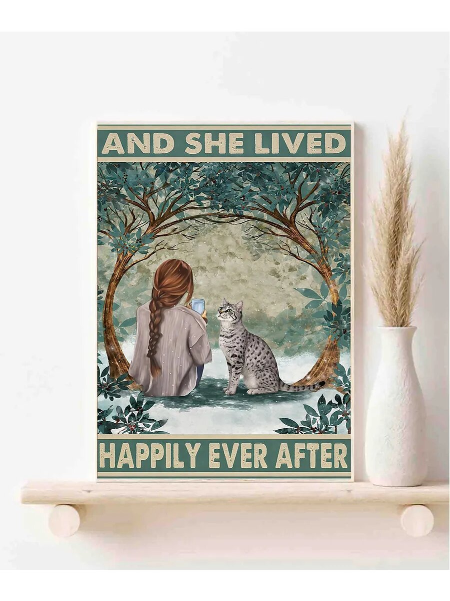 Египетская мау, Happily Ever After, Плакат 30x42см