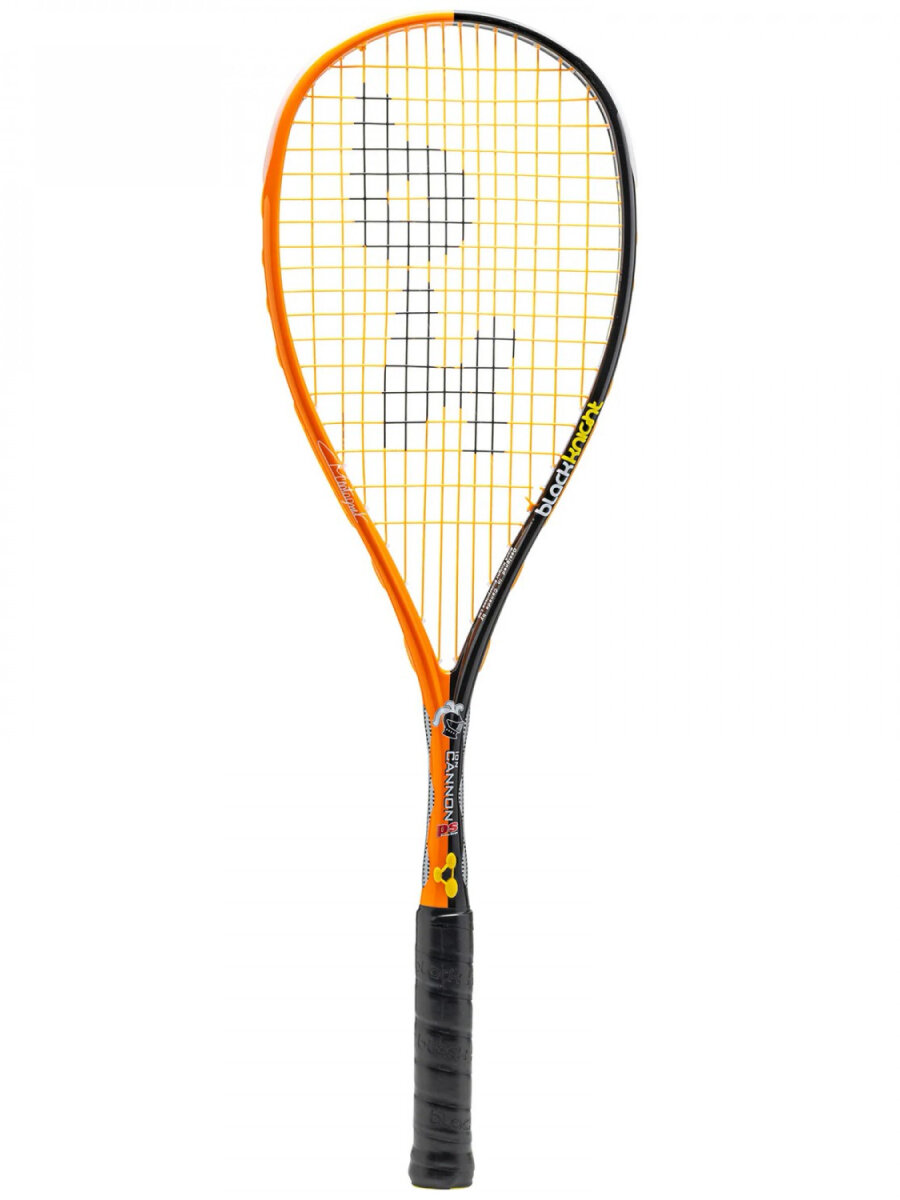 Ракетка для сквоша BlackKnight ION Cannon PS Castagnet SN ZX, Black/Orange
