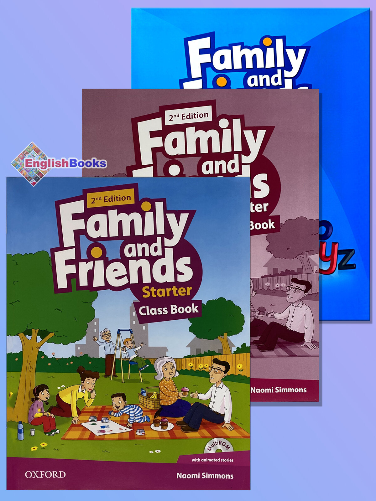 Family and Friends Starter + Alphabet book комплект ( учебник, рабочая тетрадь, алфавит )