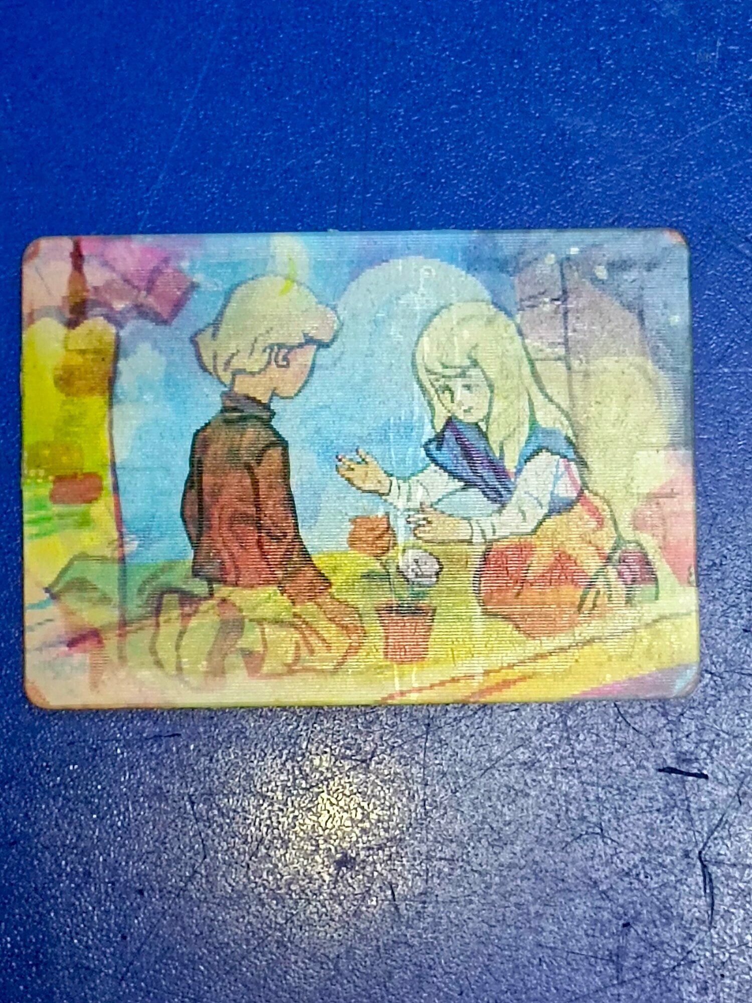 Календарик карманный коллекционный. Снежана Королева. 1980г.