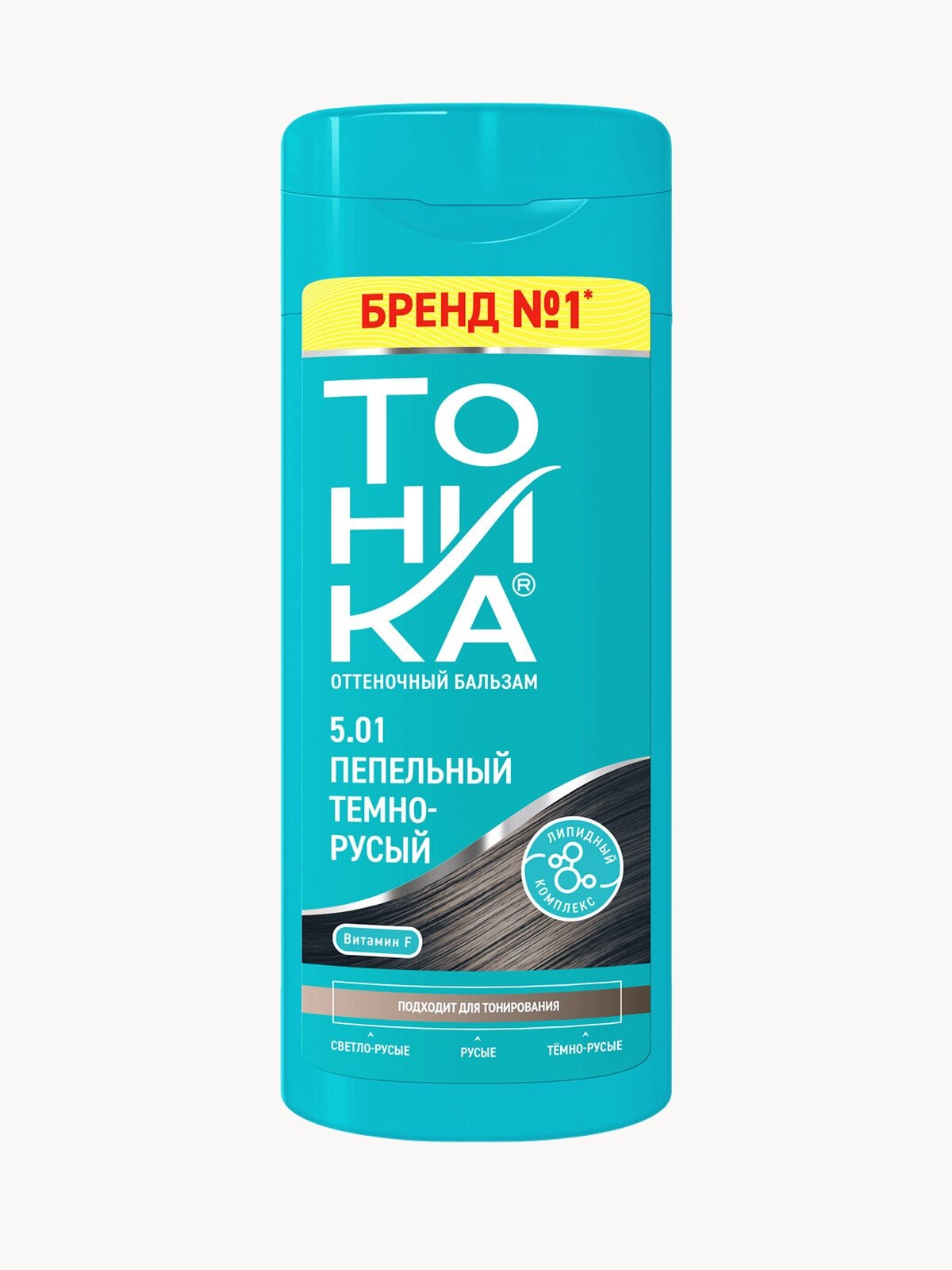 Тоника Оттеночный Бальзам с эффектом биоламинирования Пепельный темно-русый 150мл