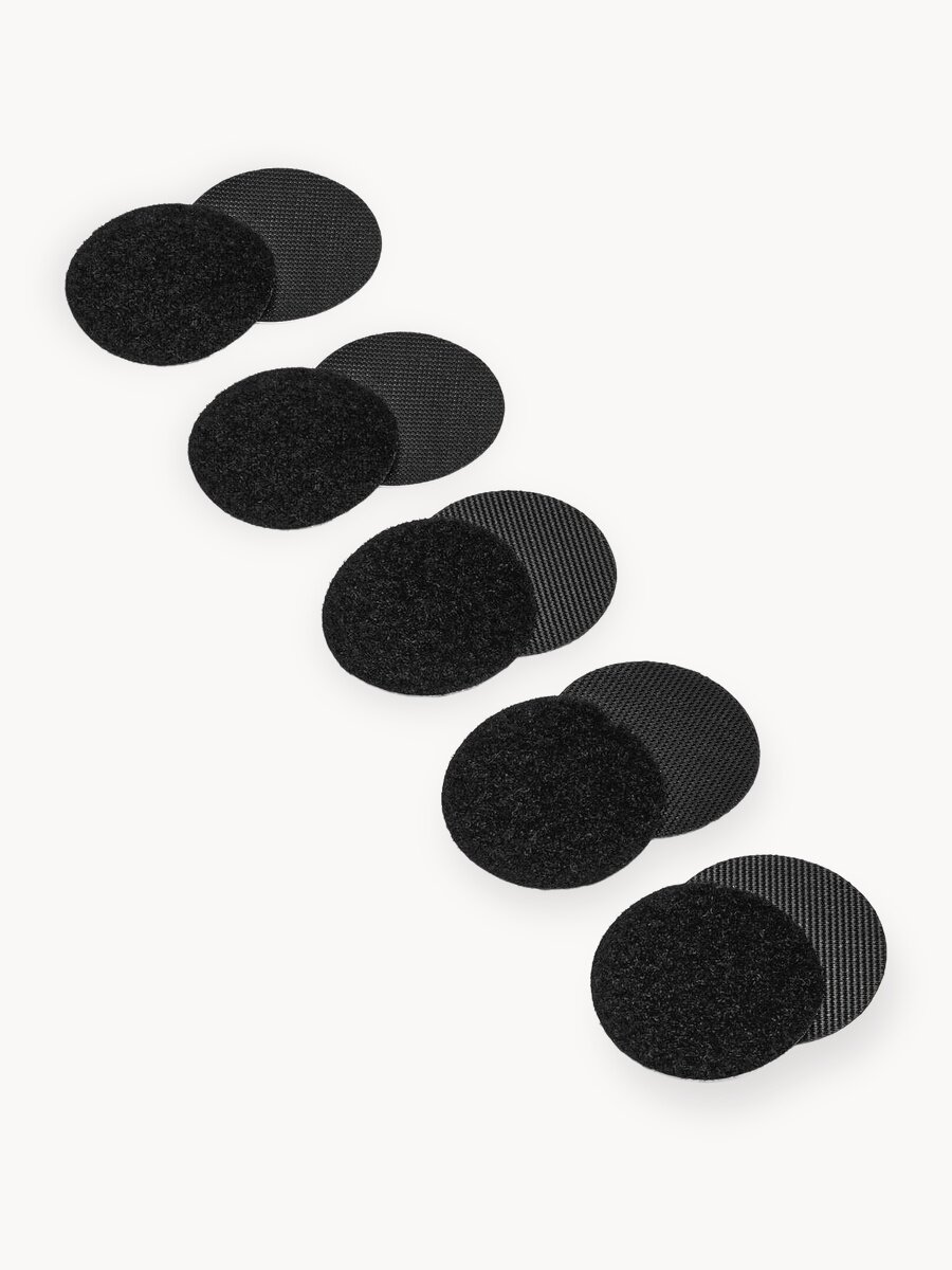 5 шт. Липучки самоклеящиеся для ковров, крепление без сверления, противоскользящие самоклеящиеся крепления, черные