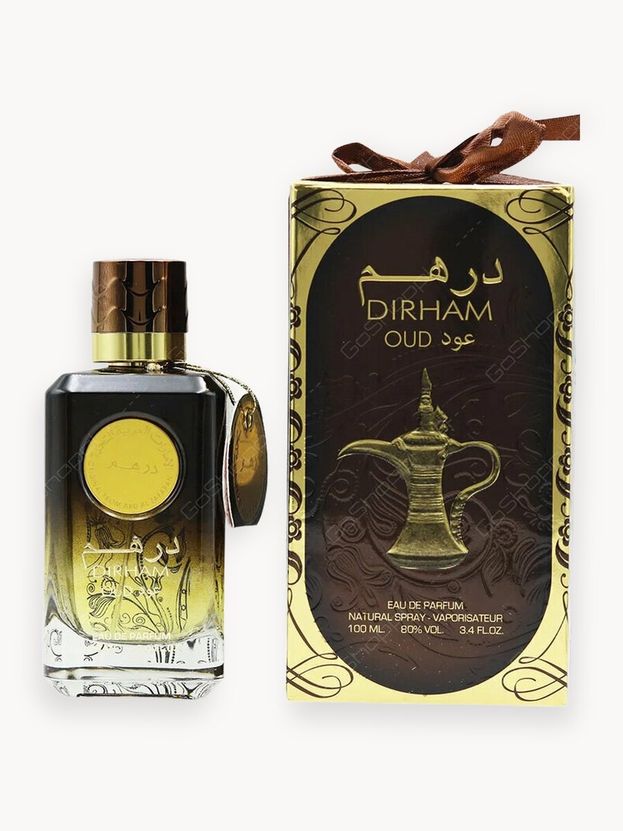 Женский Арабский парфюм Dirham oud, Ard al zaafaran, 100 мл