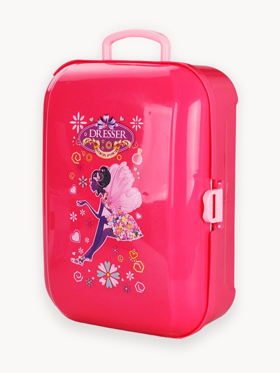 Набор салон красоты, 21 предмет, в рюкзаке, розовый, BestLike