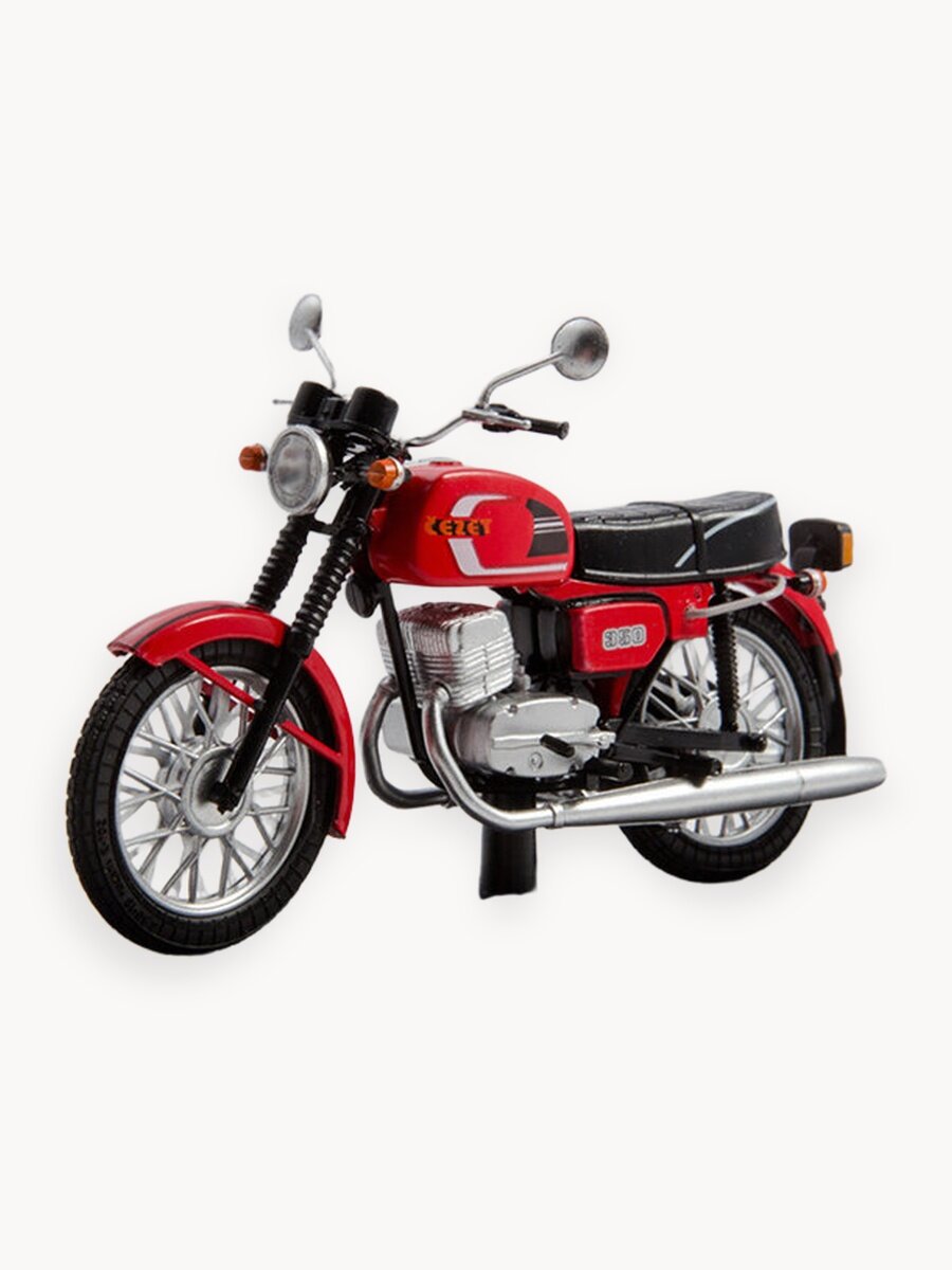 Модель коллекционная MODIMIO Мотоцикл cz 350/472 / чизета (наши мотоциклы #8)