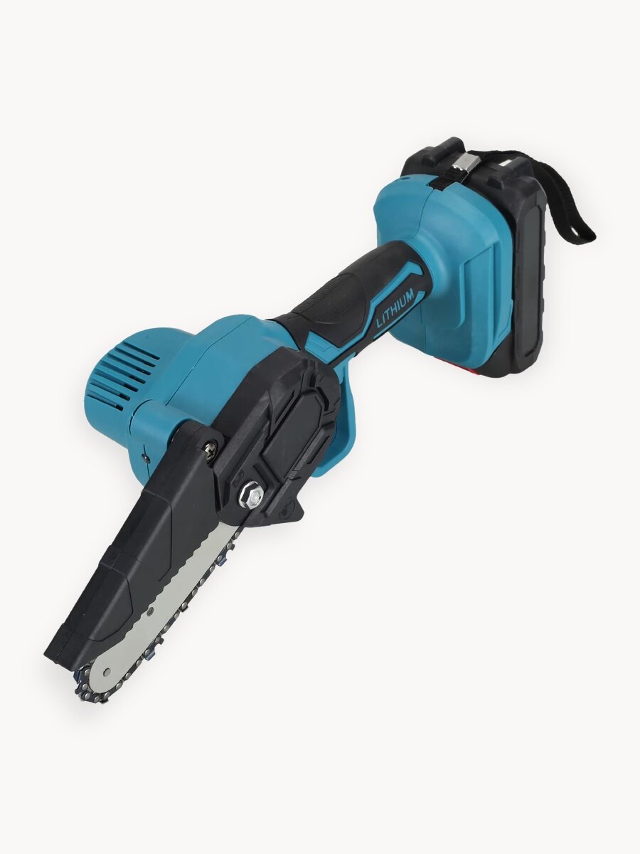 Набор электросекатор с аккумулятором, с противоскользящим покрытием, плоскостной, сталь, пластик