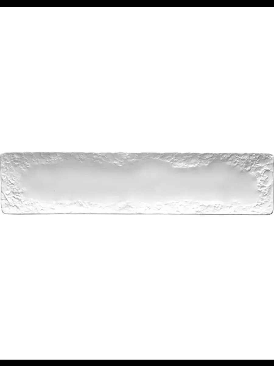Блюдо сервировочное фарфоровое, 38x9 см