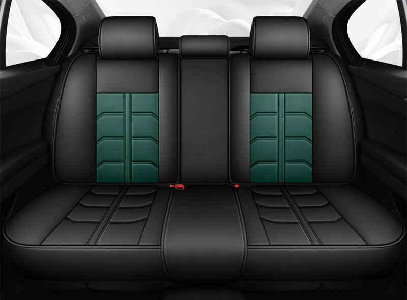 Чехол на автомобильное сиденье для Opel Corsa D Insignia Vivaro Astra K J H Rear Seats-Green