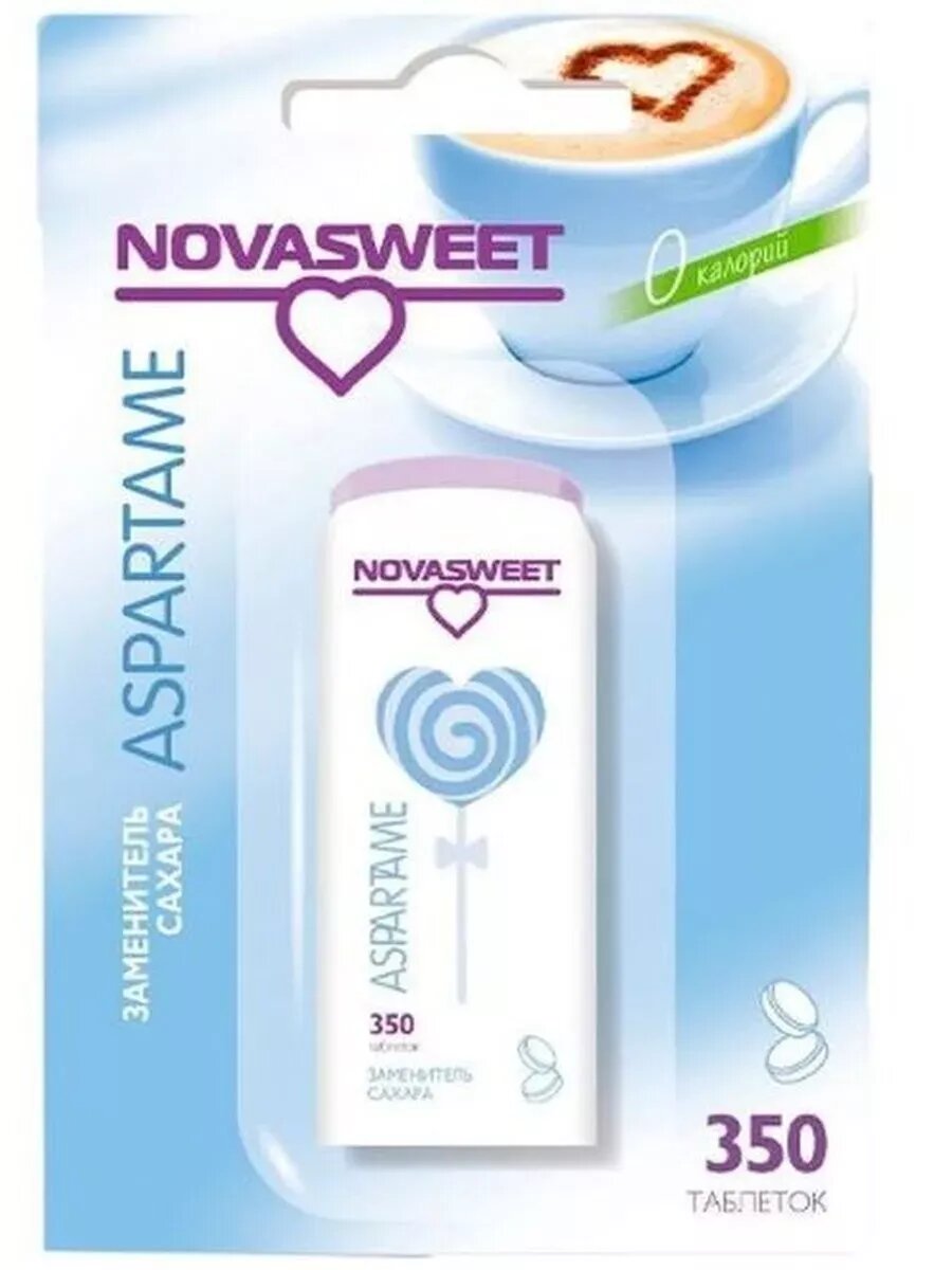 Аспартам подсластитель столовый в таблетках n350 табл-2 шт