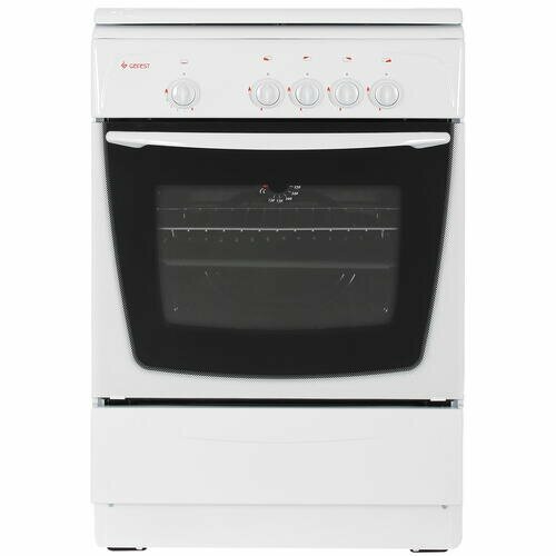 Газовая плита Gefest GS 1207 W, белая, газовая, 4 конфорки, 63л