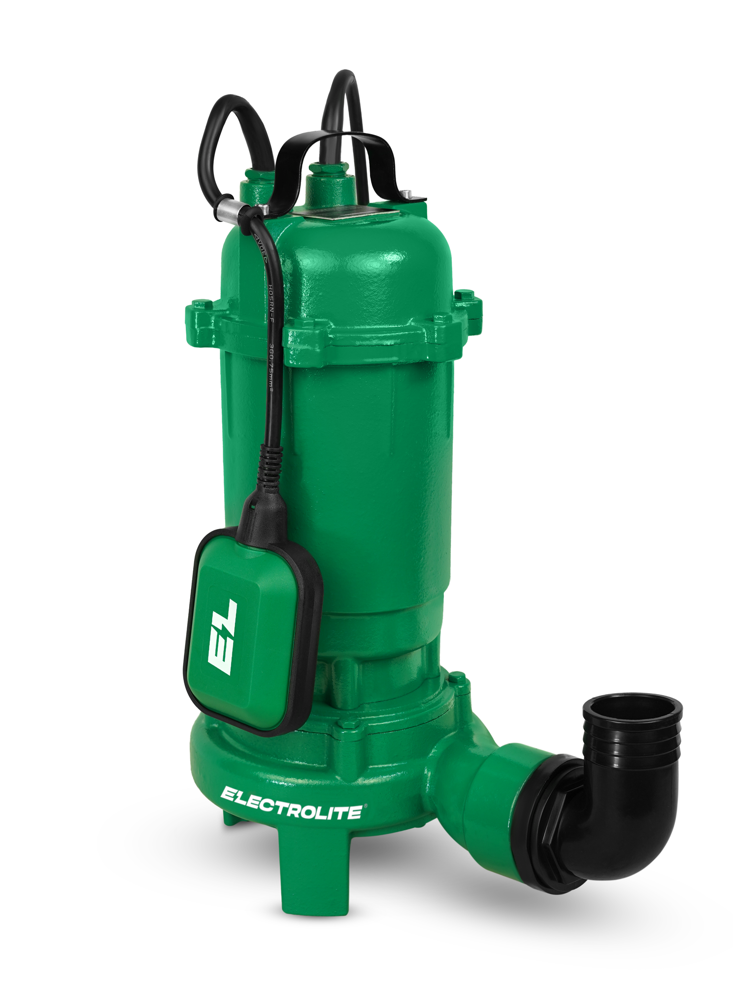 Насос фекальный центробежный Electrolite PFB 2200 ( 220В, 2,2кВт, центробежный, 20м высота подъема, 400л/мин )