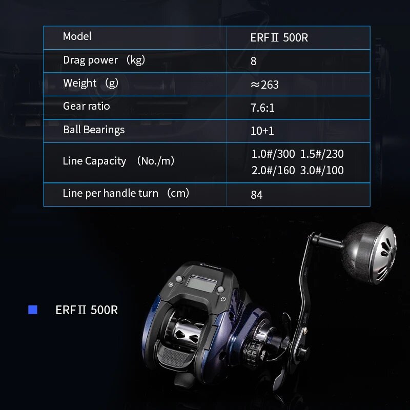 Рыболовная катушка Ecooda Red Falcon II 500 ERF II 500R