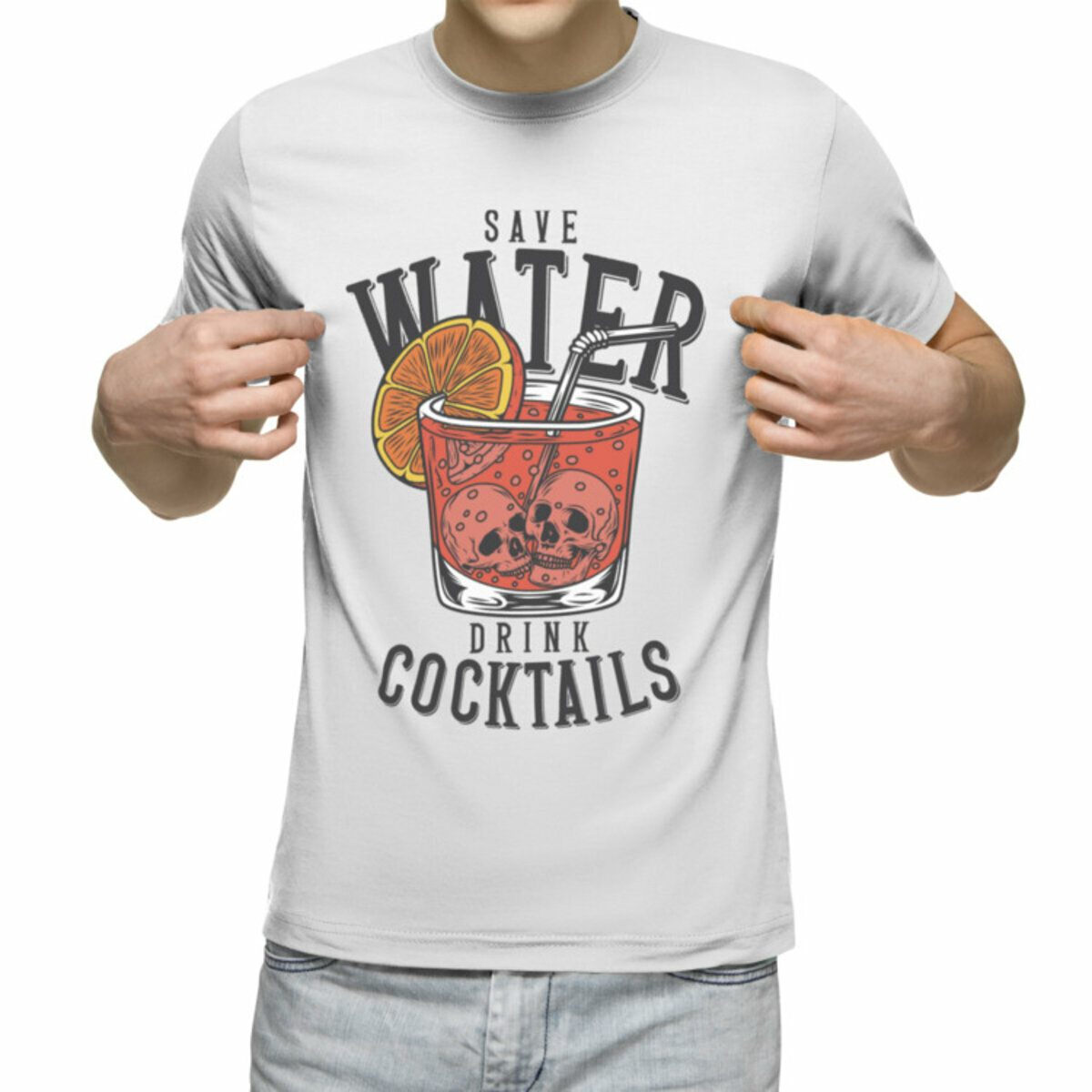 Футболка для плавания