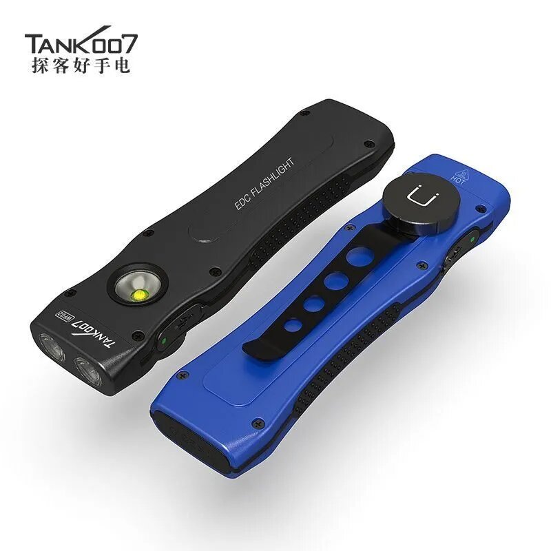 Фонарь-прожектор TANK007 WF02 EDC FLASHLIGHT, карманный фонарик, влагозащита, USB-зарядка