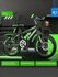 Велосипед BMX RUISHENG для мальчиков и девочек 11 дюймов, горный, цвет зелёный, ...