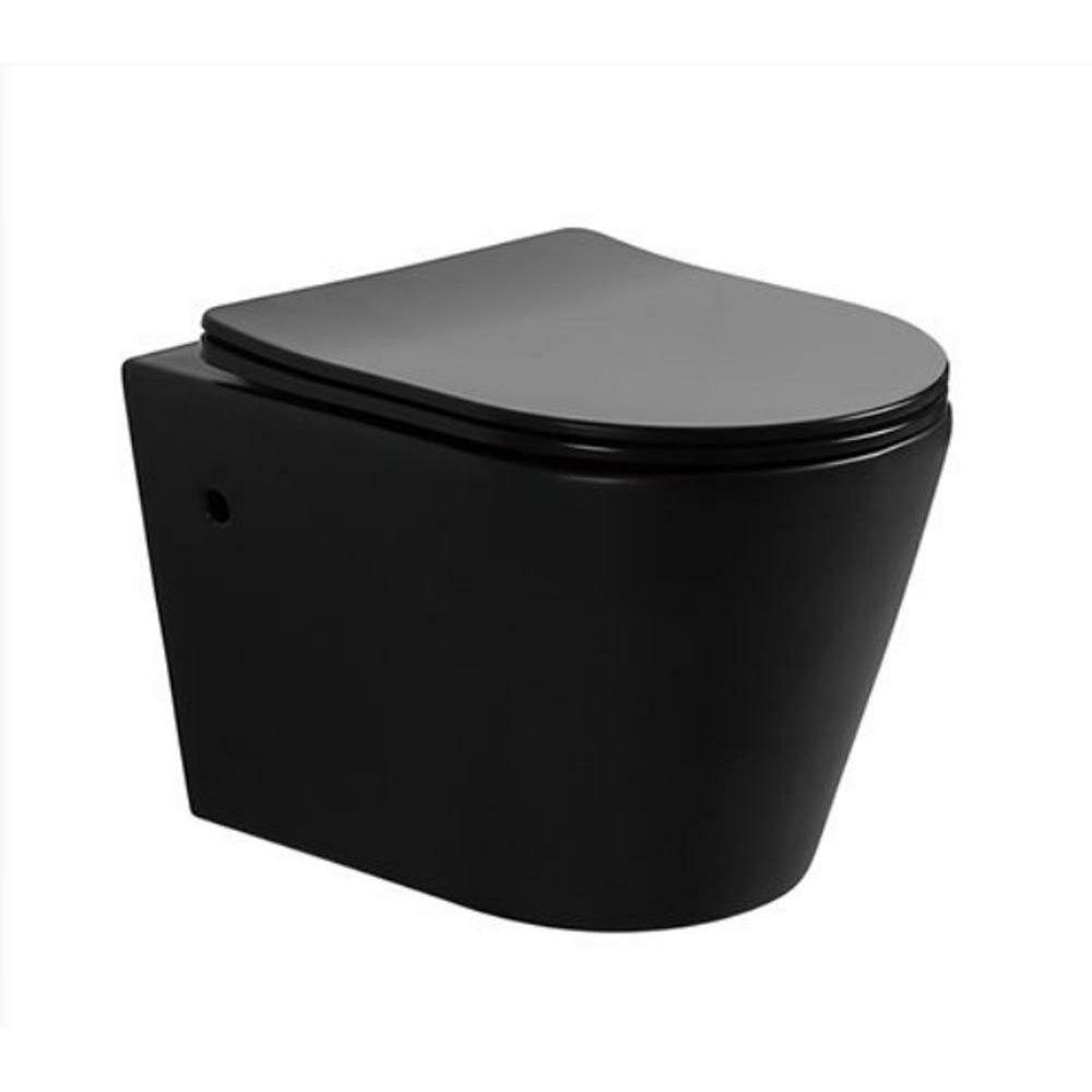Унитаз подвесной TIMO INARI TK-503MB, черный