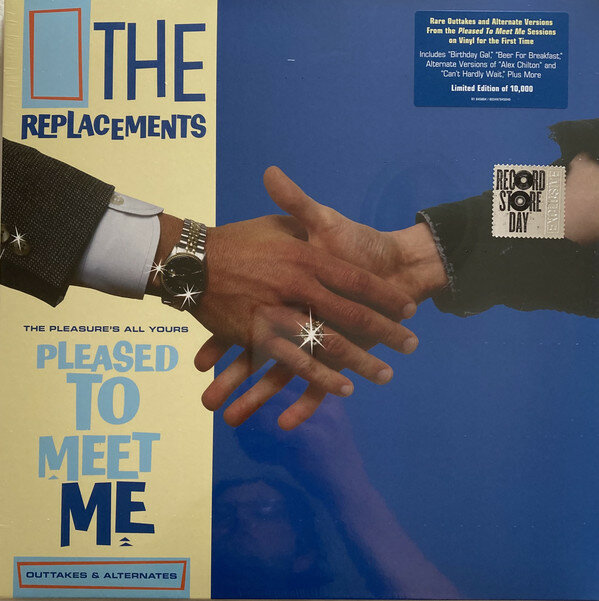 THE REPLACEMENTS The Pleasure’S All Yours: Pleased To Meet Me Outtakes & Alternates (LP)