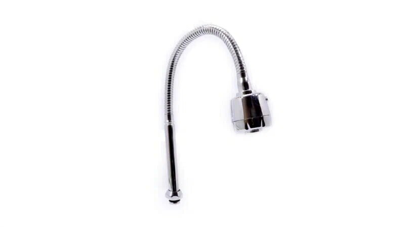 Излив TIM C-L50-1, для раковины, гибкий, нержавеющая сталь, длина 50см