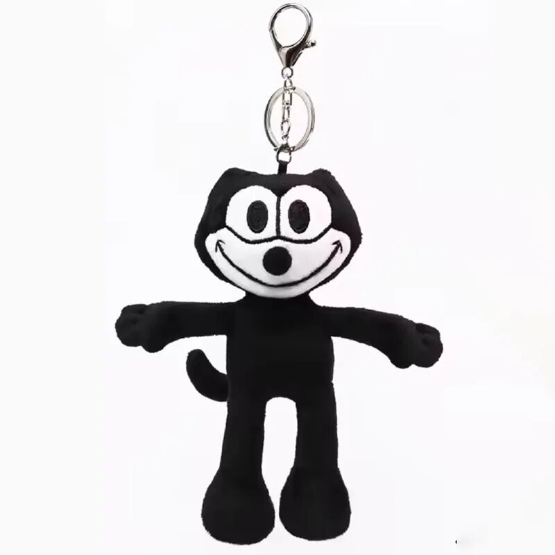 Плюшевая игрушка Felix the Cat, черный, 15 см