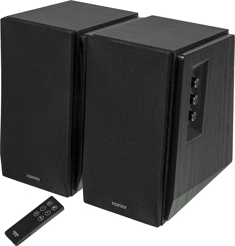 Колонки R1700BT Edifier 2.0 черный 66Вт BT
