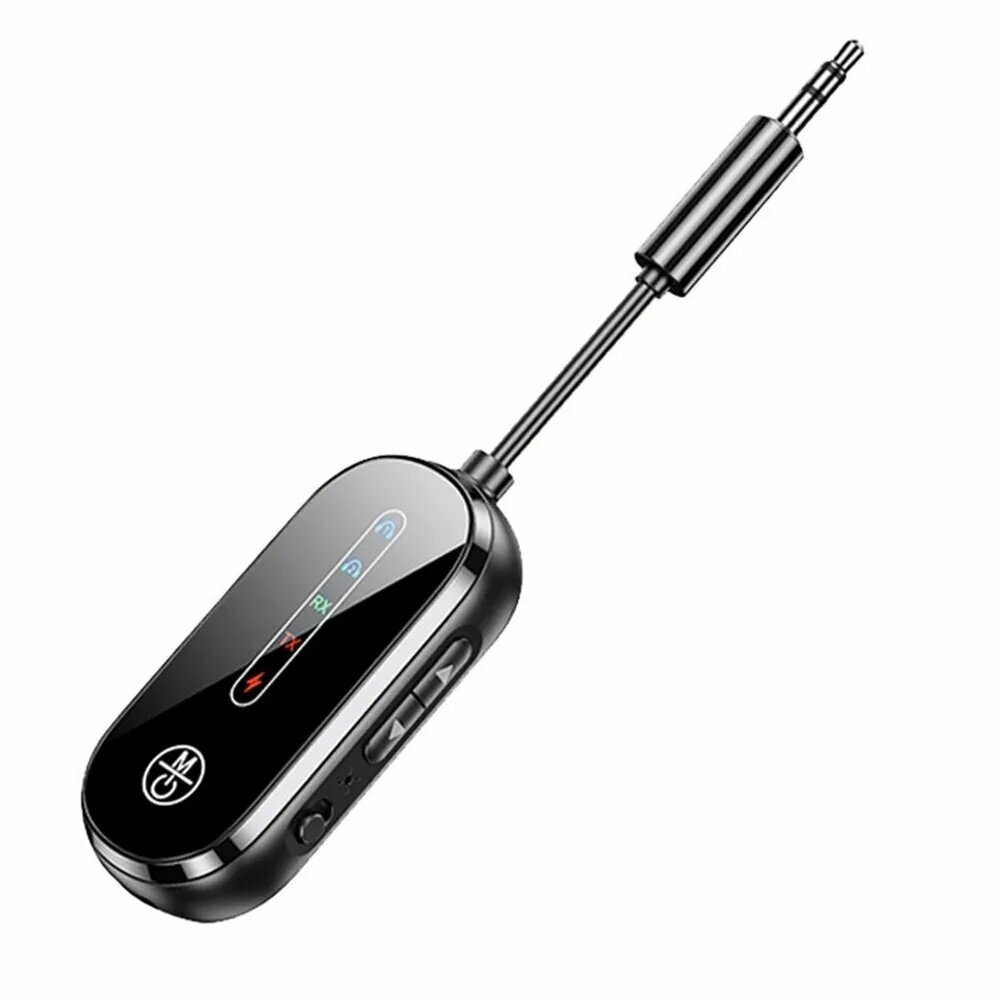 2 в 1 Bluetooth 5.4 аудио передатчик приемник 3,5 мм AUX разъем беспроводной адаптер для самолета для ТВ автомобильный динамик ПК наушники