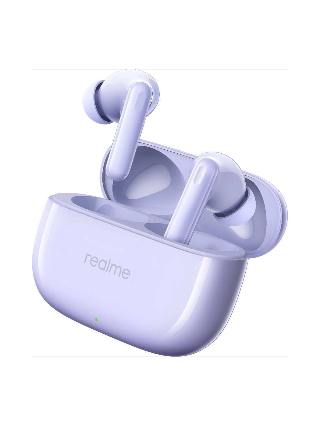 Наушники TWS realme Buds T310 CN, цвет фиолетовый, автономность 40ч, технология ENC