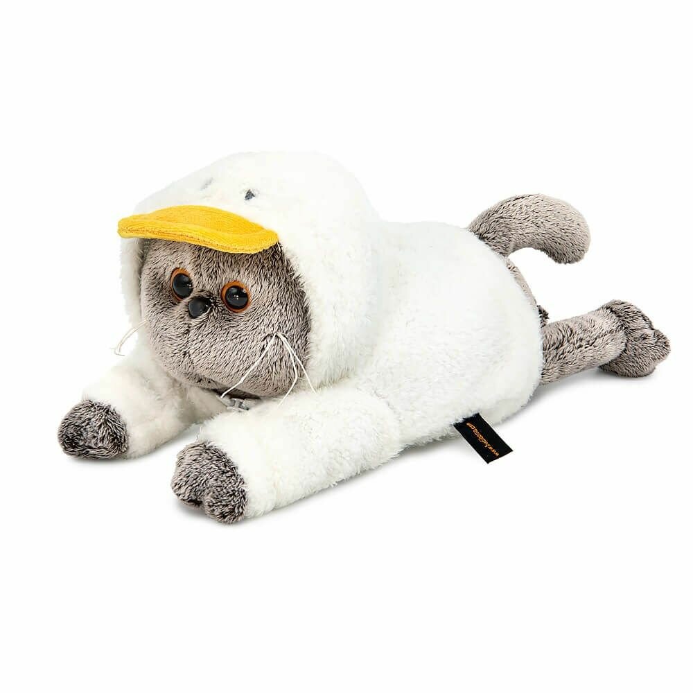 Мягкая игрушка "Басик в худи "Гусик" 19см в подарочной коробке (Kl19-002)