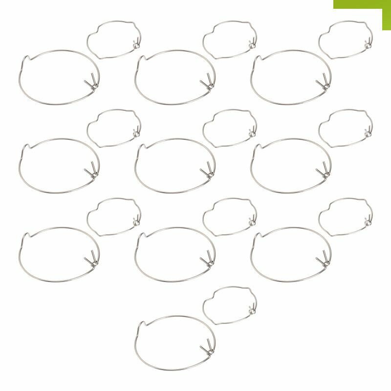 20 шт./набор держателей для лампочек с фиксированным защелкой, круглыми пружинными кольцами для точечных светильников